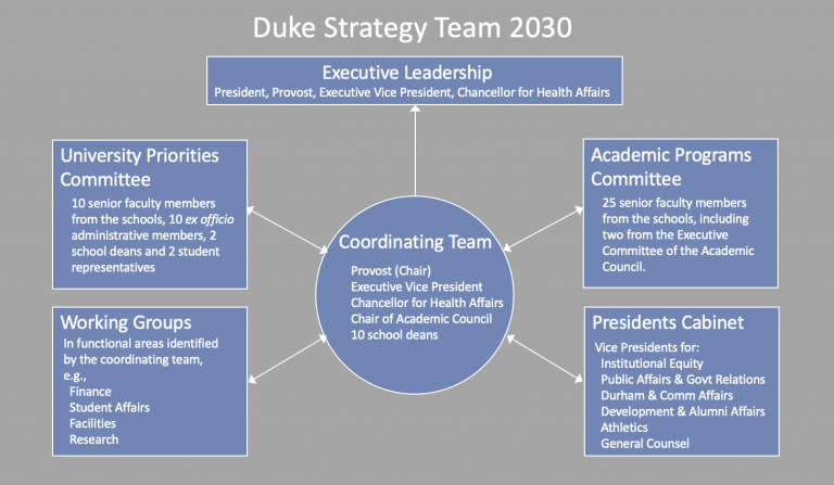 Strategy Team 2030 - Duke University | Office of the President